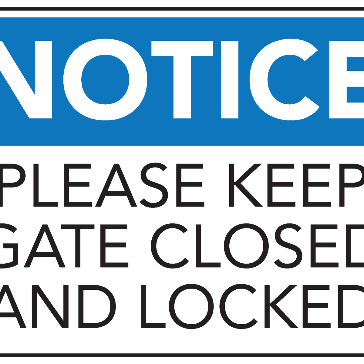 Keep Closed Gate Signs – www.cprsigns.com.au